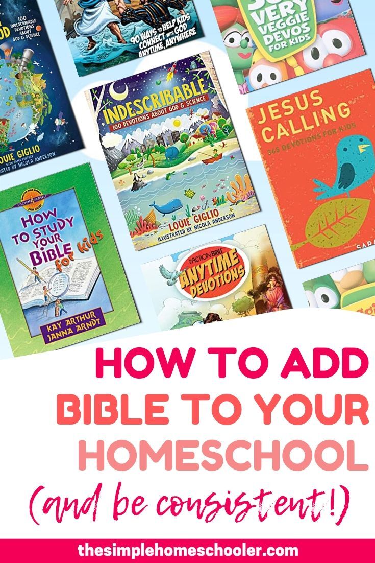 10+ Ways to Add Bible to Your Homeschool (And Stay Consistent With It ...