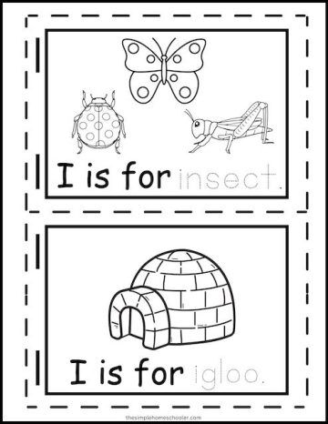 15+ Letter I Worksheets: Free & Printable! - The Simple Homeschooler