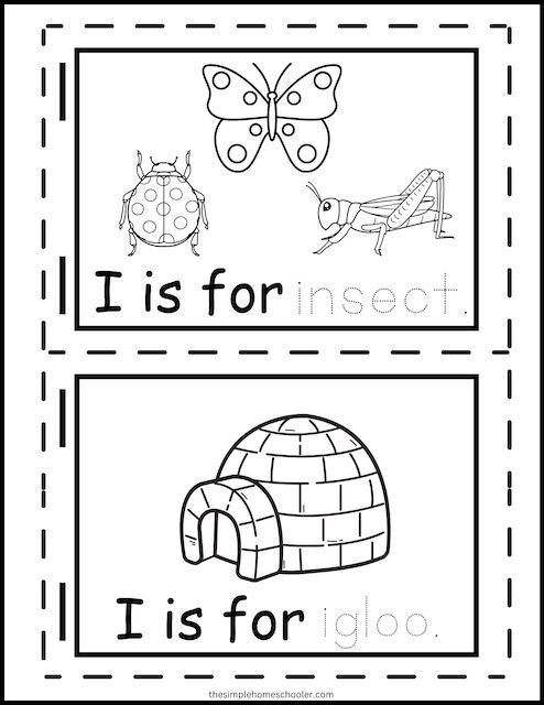 15+ Letter I Worksheets: Free & Printable! - The Simple Homeschooler