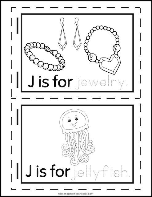 15+ Letter J Worksheets: Fun & Printable! - The Simple Homeschooler