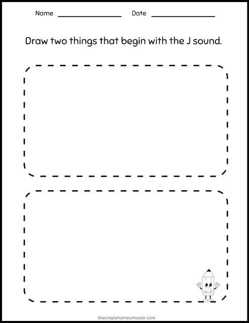 15+ Letter J Worksheets: Fun & Printable! - The Simple Homeschooler