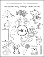 15+ Letter M Worksheets: Free & Easy Print! - The Simple Homeschooler