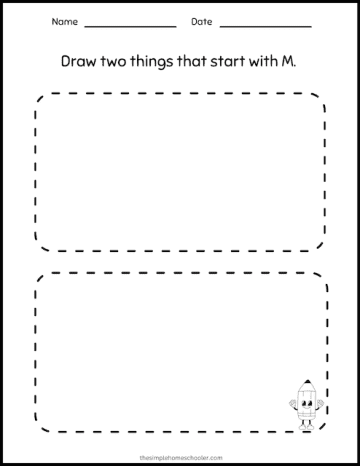 15+ Letter M Worksheets: Free & Easy Print! - The Simple Homeschooler
