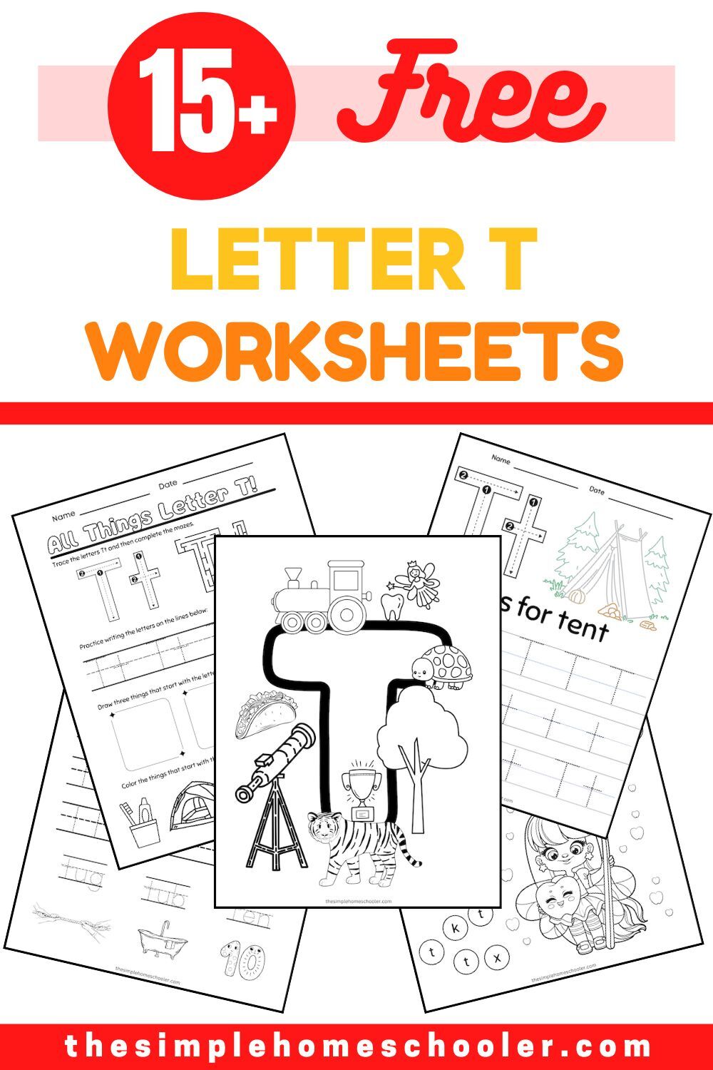 Letter T Activity Packet Letter T Activities Alphabet Activities