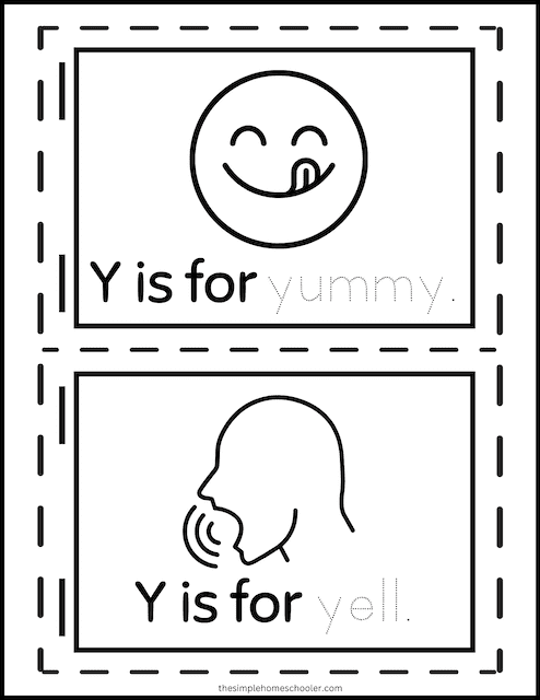 15+ Letter Y Worksheets: Free & Easy Print! - The Simple Homeschooler