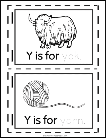 15+ Letter Y Worksheets: Free & Easy Print! - The Simple Homeschooler