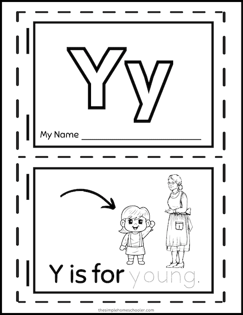 15+ Letter Y Worksheets: Free & Easy Print! - The Simple Homeschooler