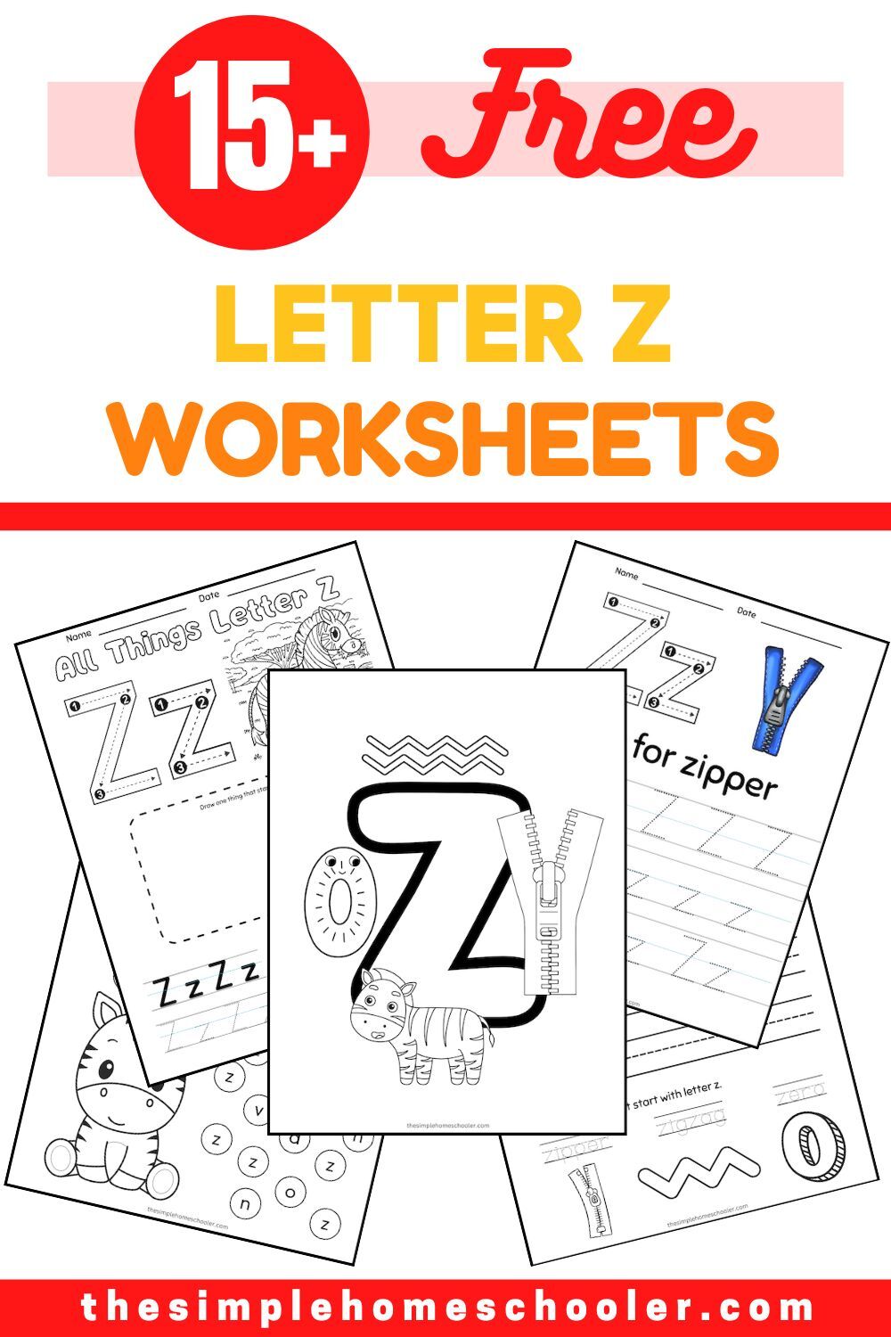 Letter Z Worksheets To Print Activity Shelter