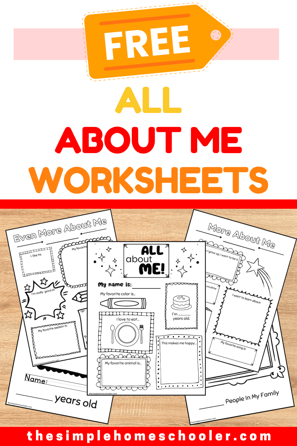 Free All About Me Worksheets 10 Best Images Of Math About.me Student