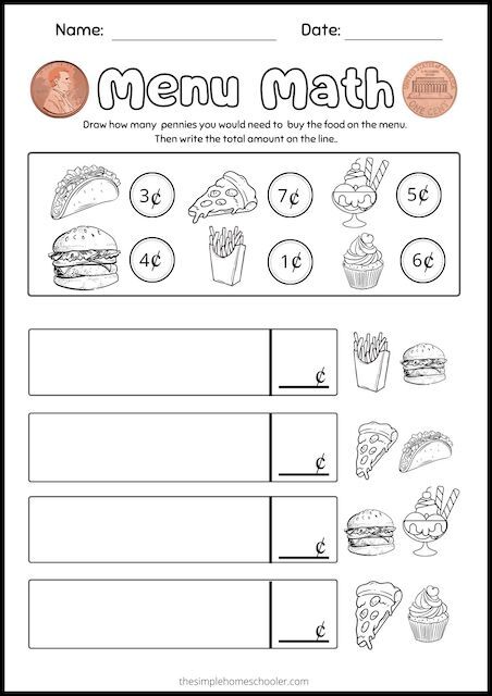 Pennies A Day Worksheet