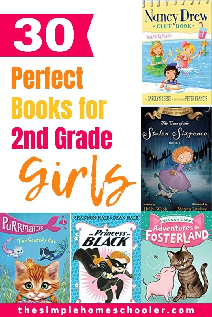 30 Amazing Books For 2nd Grade Girls! - The Simple Homeschooler