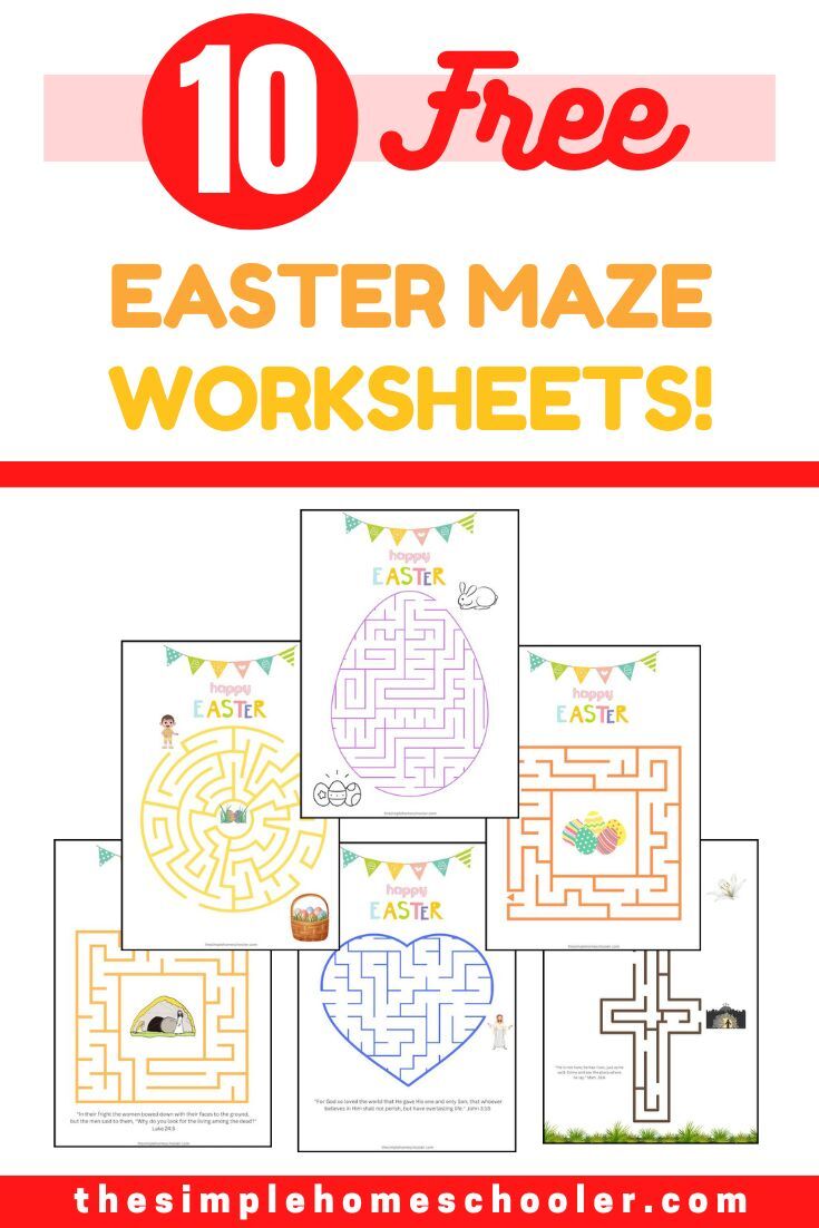 10+ Easter Dot To Dot Printables: Easy Print! - The Simple Homeschooler