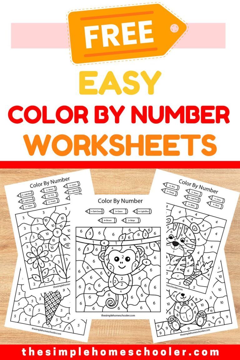 15+ Free Number Writing Worksheets For Kindergarten - The Simple ...