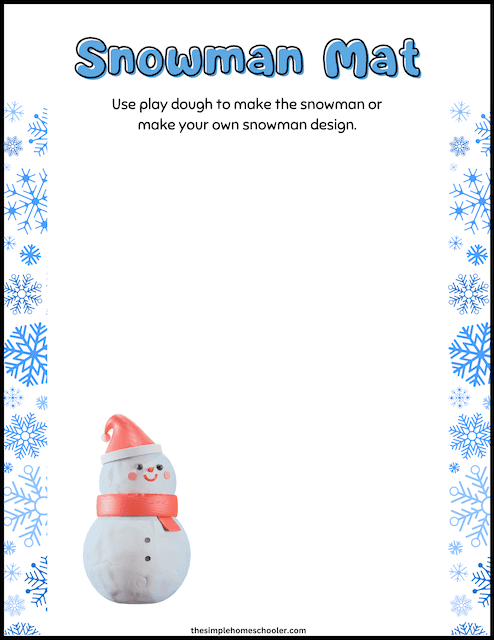 The Best Cut Out And Build A Snowman Printable Templates! - The Simple ...