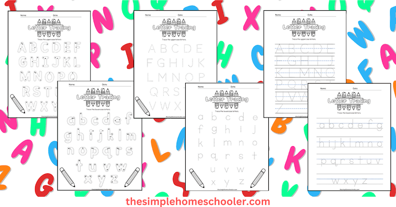 10 Best Free Printable Alphabet Tracing Letters Printableecom
