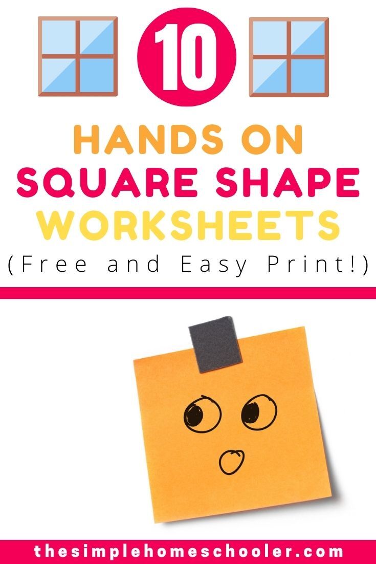 Best Square Coloring Pages: Free & Easy Print - The Simple Homeschooler