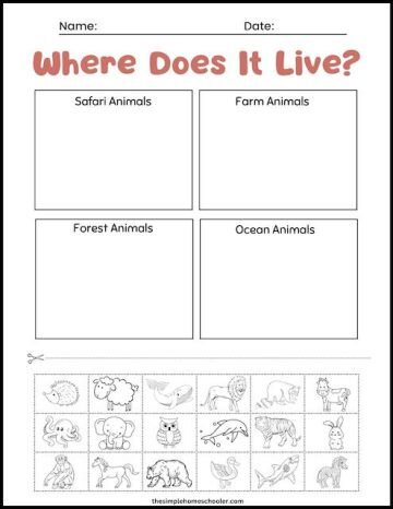 15 Fantastic Farm Animal Worksheets: Free & Easy Print! - The Simple ...