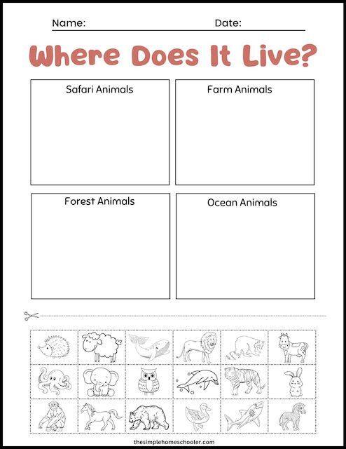 15 Fantastic Farm Animal Worksheets: Free & Easy Print! - The Simple ...