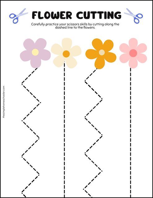 15+ Super Fun Cutting Worksheets for Kindergarteners: Free & Easy Print ...