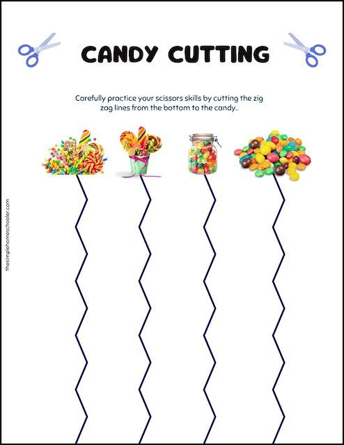 15+ Super Fun Cutting Worksheets for Kindergarteners: Free & Easy Print ...