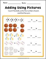 Free & Fun Addition to 10 Worksheet Packet: Easy Print! - The Simple ...