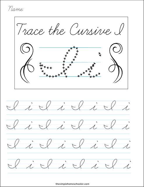 Cursive Capital Letters Tracing Tracinglettersworksheetscom