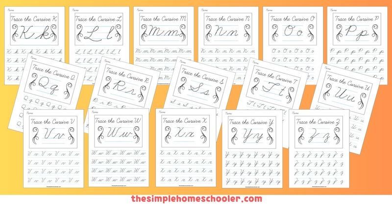 Cursive Capital Letters Tracing Tracinglettersworksheetscom